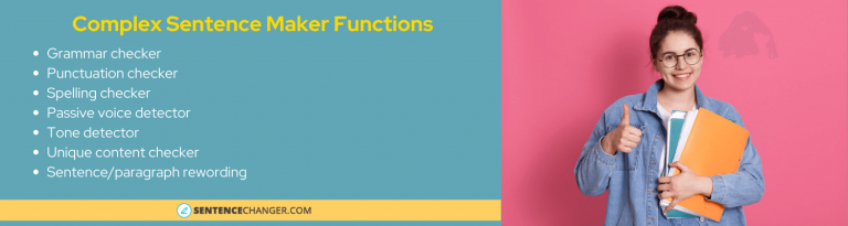 Online Complex Sentence Maker for Perfectly Structured Text